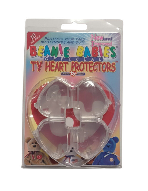 10 Pack Ty Beanie Baby Tag Protectors 1999 FREE Shipping 792785020730 ...