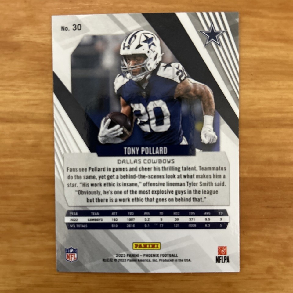 2023 Panini Phoenix Football #30 TONY POLLARD COWBOYS | eBay