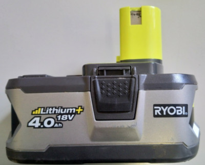 Genuine Ryobi 18V ONE+™ RB18L40 4.0Ah Battery Used | eBay UK