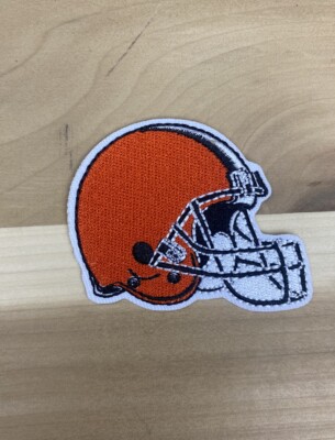 CLEVELAND BROWNS EMBROIDERED IRON ON PATCH NFL FOOTBALL 2.5” | eBay