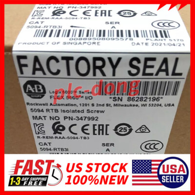 Brand New Allen-Bradley 5094-RTB3I 5094 RTB Isolated Screw AB 5094RTB3I ...