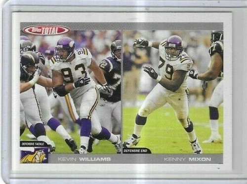 2004 Topps Total Football #262 Kevin Williams & Kenny Mixon Minnesota ...