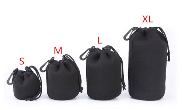 Lens Organizer Neoprene Lens Quiver Bag - Size L For DSLR Camera Lenses ...