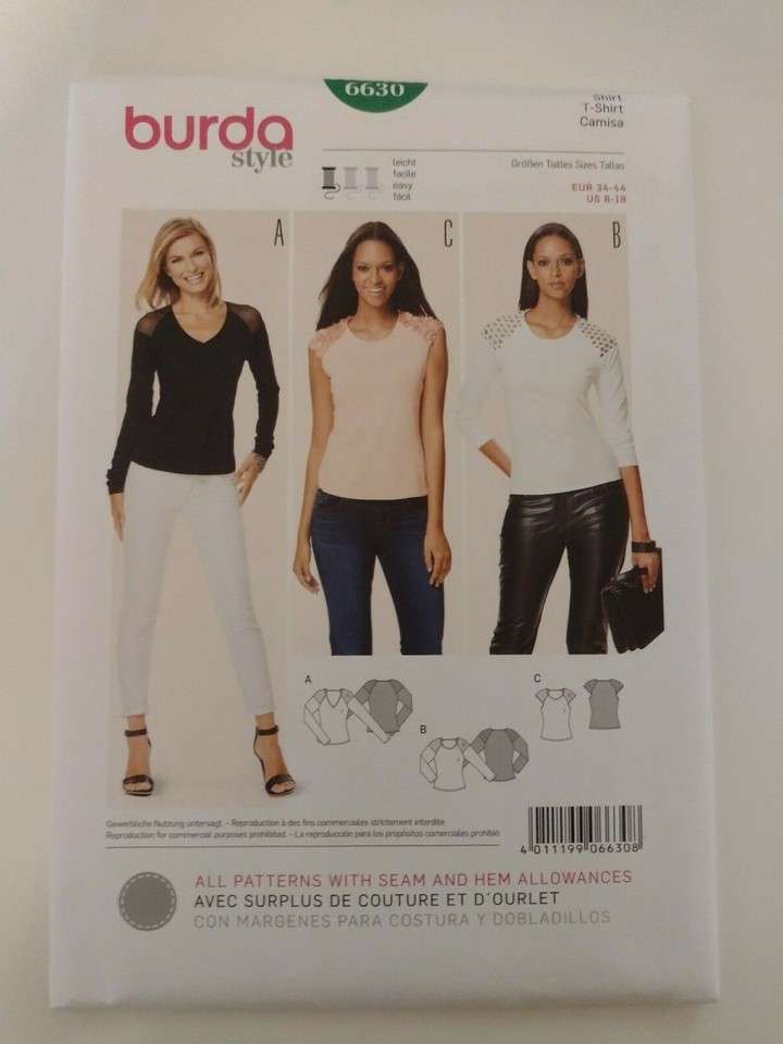 New Assorted Sewing Patterns Burda Range 6614 - 6781 | eBay UK