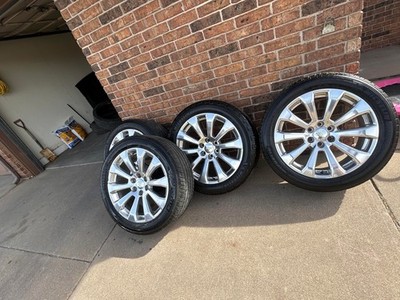 22" Chevrolet high country OEM Wheels, Tires, and TPMS Tahoe 2021 2022 ...