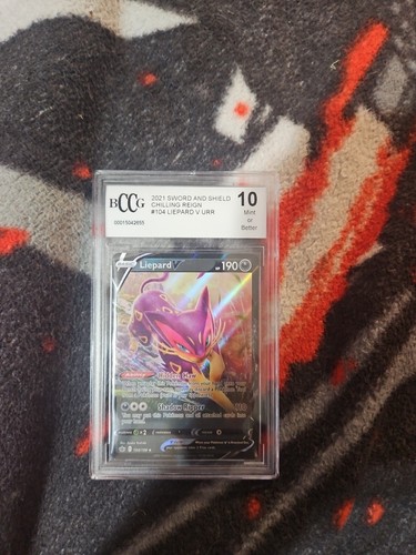 Pokémon 2021 Chilling Reign Liepard v Full Art Ultra Rare Card #104/198 ...