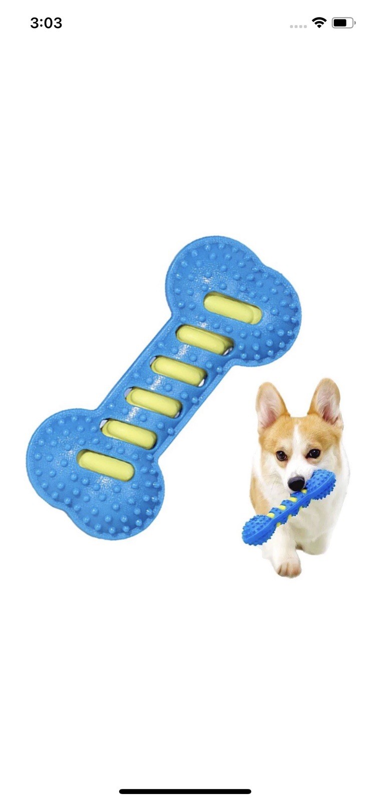 Pet Toy Teething Bone Interactive Stick Puppy Chewing Toy | eBay UK