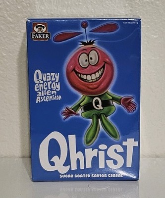 QHRIST ALIEN Cereal Killers Mini 3” Ron English Popaganda Sealed ...