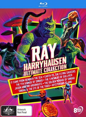 Ray Harryhausen: Ultimate Collection NEW Blu-Ray 8-Disc Box Set Kenneth ...