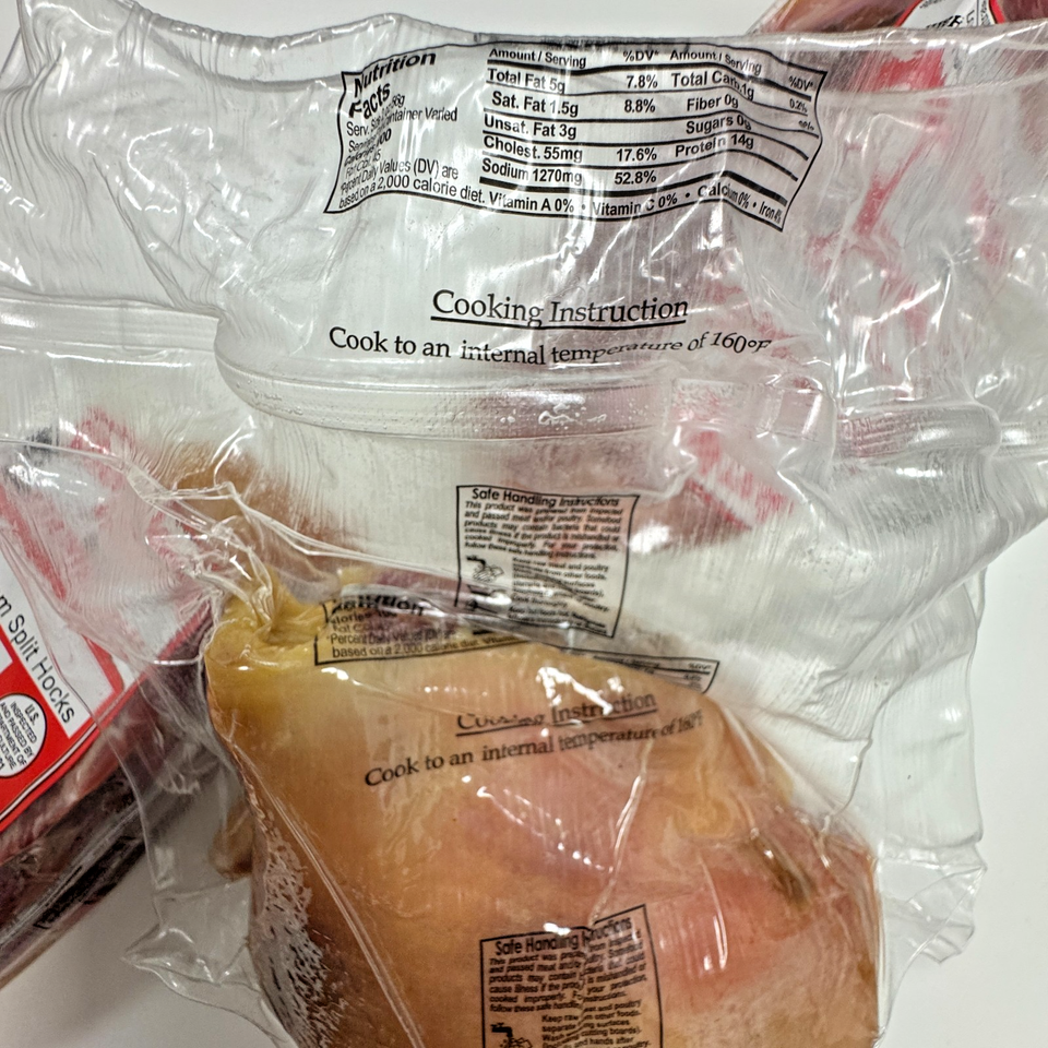 Dan’l Boone Inn Country Ham Hocks 10 oz – 3 Pack – Authentic Southern ...