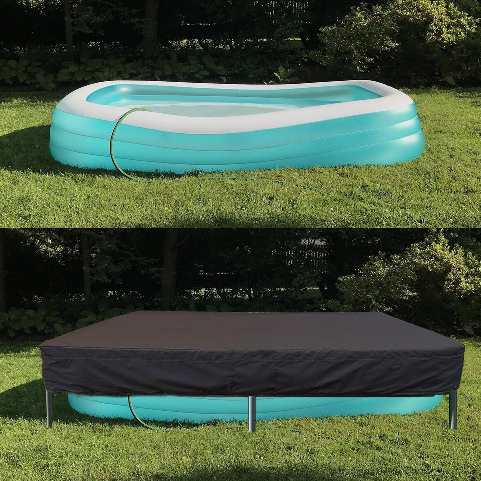 Rectangular Pool Covers Outdoor Pool Covers Rectangular Frame Swimming ...