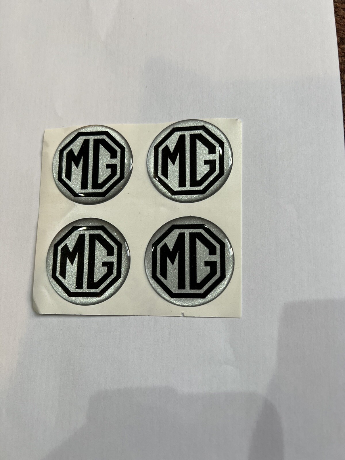 Mg quality resin badges 40mm Silver/ Black minilite Mgb gt BD8-D2-G | eBay