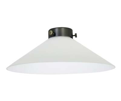 Beacon Lighting Manor 300mm Conical Shade in Frosted Opal Glass | eBay ...