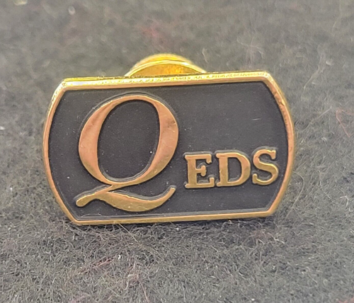QEDS Quarterly External Debt Statistics Money Banking Lapel Hat Pin ...