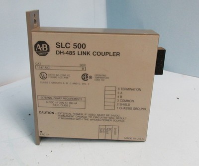 Control Systems and PLCs - Dh-485 Link Coupler
