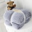 Teddy Bear Throw Super Soft Fleece Blanket Throw Sofa Bed Couch Luxury ...
