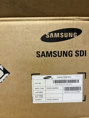 SAMSUNG EM2031AE00XA RECHARGEABLE LITHIUM ION BATTERY 2.04KWH, 30.4VDC ...