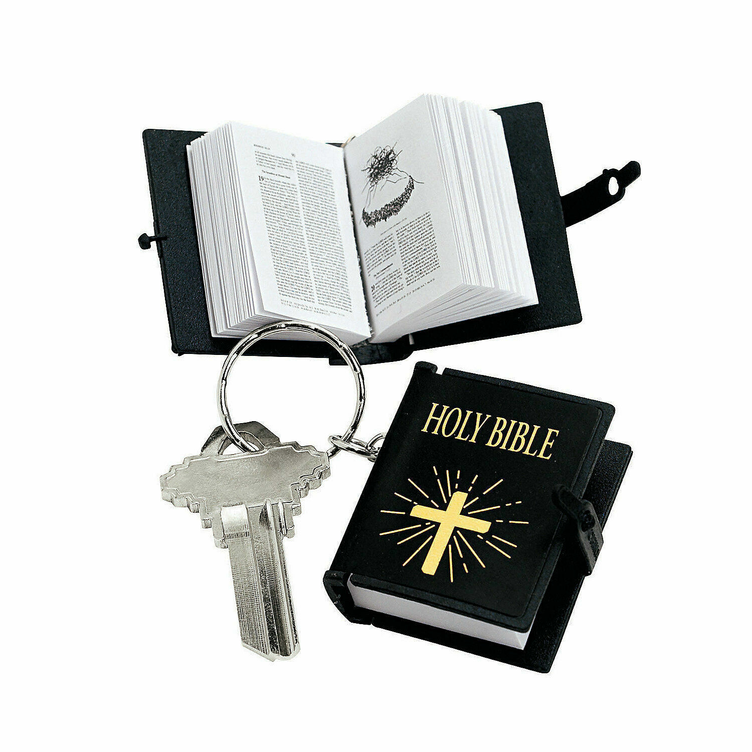 Bible Key chains ~ Set of 12 ~ 1 1/2 Inch on a 1 inch metal ring | eBay