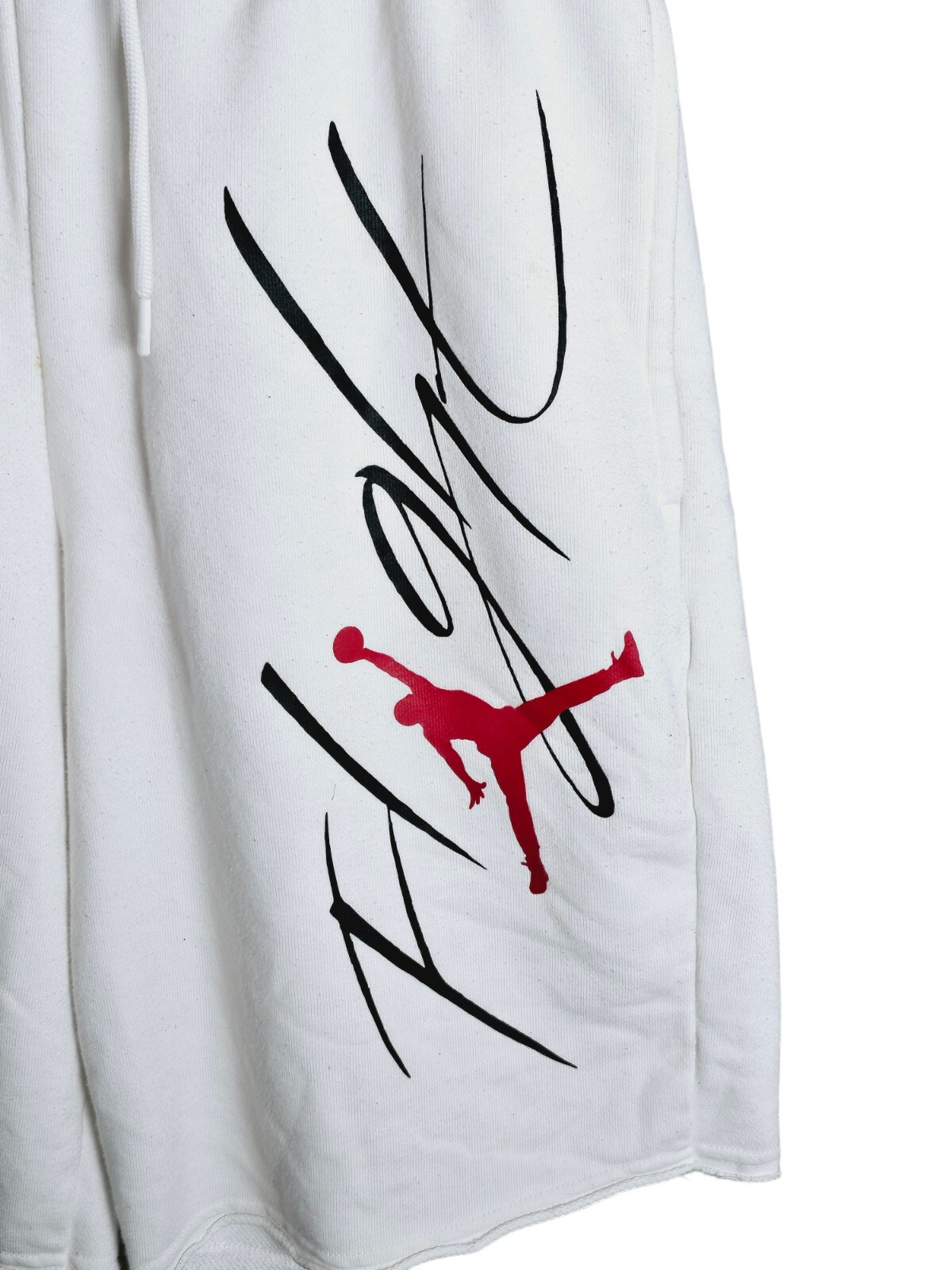 Nike Air Jordan White Flight Script Logo Drawstring C… - Gem