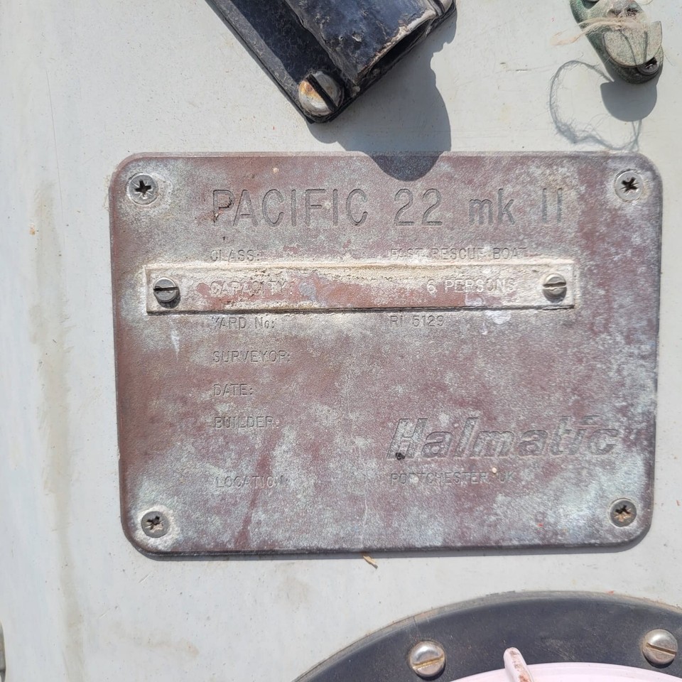 Pecific 22 Semi Inflatable Fast Rescue boat without Motor and Jet ...