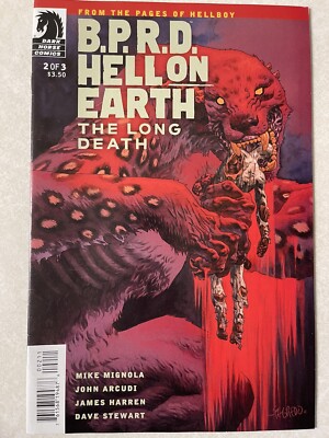 BPRD Hell on Earth The Long Death #2 (2012) Dark Horse Comics Hellboy ...