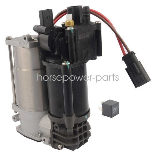 Air Suspension Compressor Pump + Relay for BMW X5 F15/ F85 2014-2018 ...