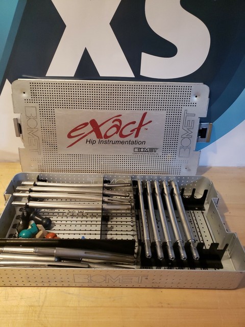 Biomet 595047 Exact Hip Instrumentation Surgical Instrument Set for ...