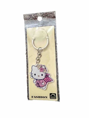 Hello Kitty Fairy Princess Metal Key Chain Key Ring New In Sealed ...