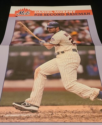 METS DANIEL MURPHY POSTER FROM PROGRAM | eBay