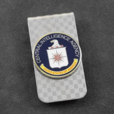 CIA Central Intelligence Agency Logo Seal Money Clip Chrome NEW | eBay