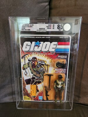 1985 G.I.JOE ALPINE AFA 85 MOC SER 4 SCARCE SUPER TIGHT-O-RING GRADED ...