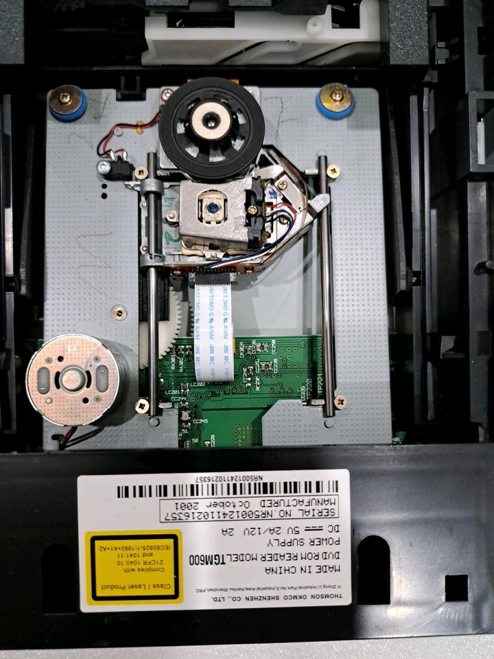 3 DVD-ROM-DRIVE THOMSON, Original XBOX DOES NOT WORK, PARTS or REPAIR ...
