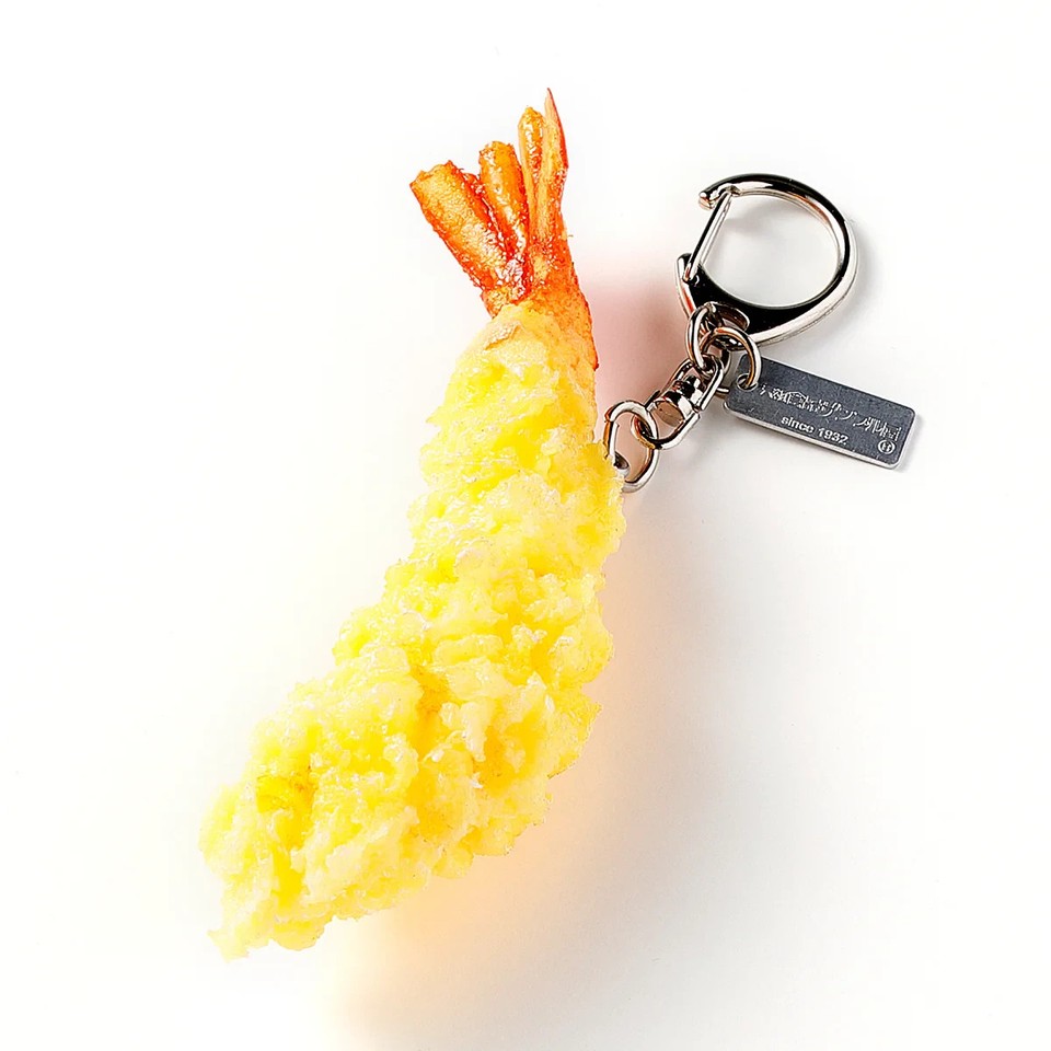 [ Shrimp Tempura ] Keychain – Realistic Japanese Fake Food Sample ...