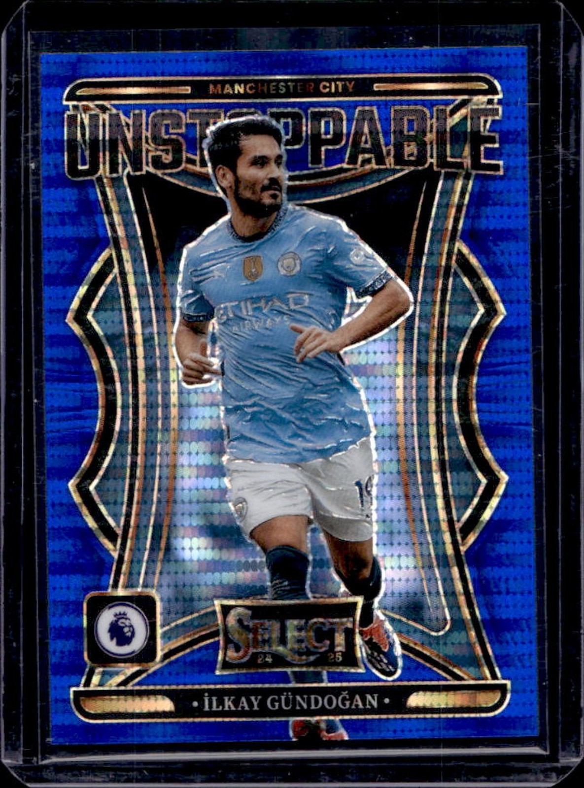 2024-25 Select Premier League Ilkay Gundogan Unstoppable Blue Pulsar ...