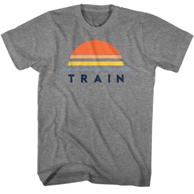 Train San Francisco Crown Men's T Shirt 90's Rock New Graphite Band ...