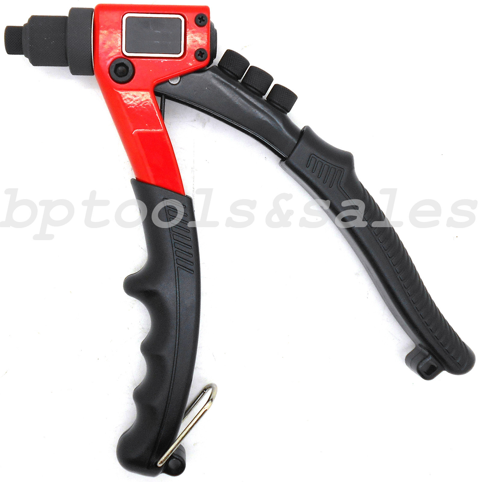 8" Heavy Duty Hand Riveter Pop Rivet Aluminum Hand Gun 3/32" 1/8" 5/32 ...