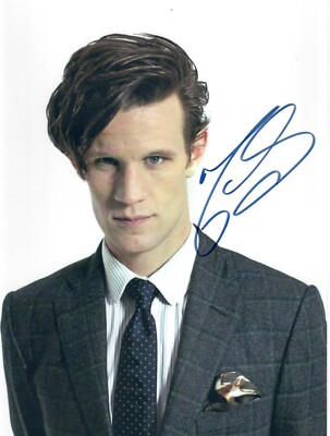 Autograph Matt Smith [original] Size A4 -Dr Who / house of the dragon ...
