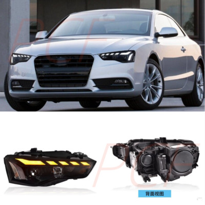 12-2016 For Audi A5 LED Headlights Matrix Projector DRL Head Lamps ...