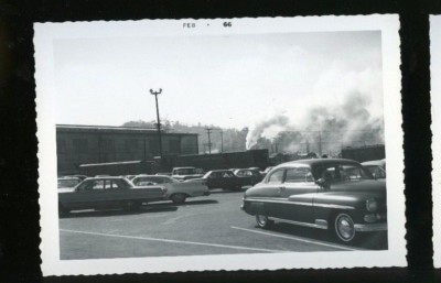 1966 SP Southern Pacific GE U50 Locomotive #9552 - Vintage B&W Railroad ...