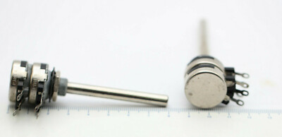 POTENTIOMÈTRE PIHER 1M + 1M OHM LIN AVEC MARCHE/ARRÊT 1 PIÈCE ...