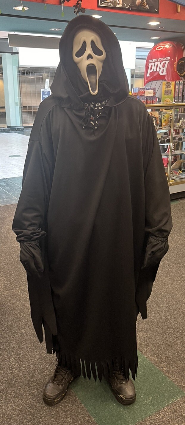 Scream Ghostface Robe Costume Vintage Easter Unlimited Mask Custom Made ...