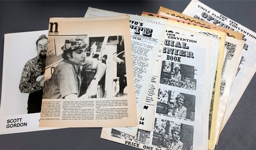 Uncle Floyd Fan Club Membership-Concert Flyers-Photo-Souvenir Large Lot ...