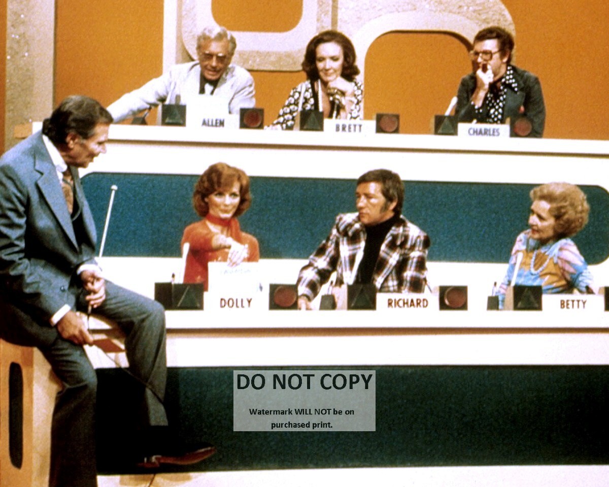 "MATCH GAME" GENE RAYBURN, RICHARD DAWSON, REILLY SOMERS - 8X10 PHOTO ...