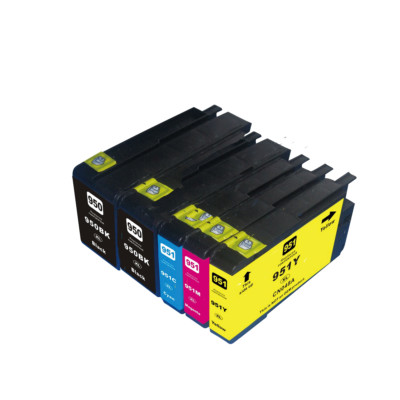 5PK Ink Cartridges for HP 950XL 951XL, HP Officejet Pro 8600 Plus 8610 ...