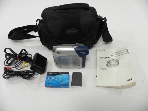 Canon ZR800 MiniDV Camcorder | eBay