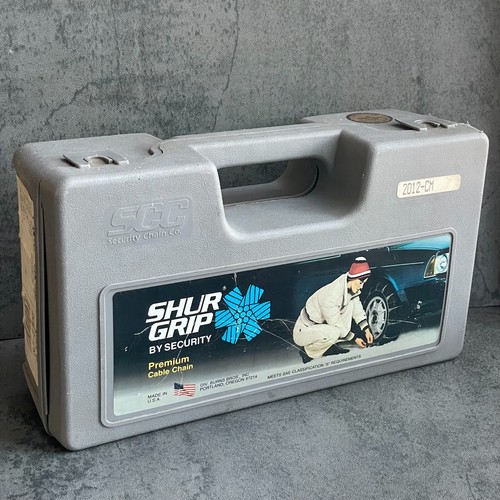 Shur Grip by Security Premium Tire Cable Snow Chain 2312-CM USA Made 13 ...
