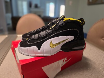 Nike Air Max Penny 1 Lester Middle School White Yellow Black FN6884-100 ...