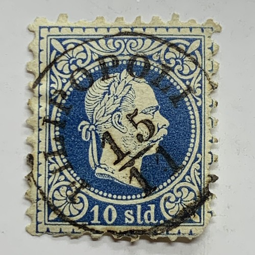 EARLY TURKEY AUSTRIAN POST OFFICE 10 SLD STAMP WITH PILIPOPOLI SON ...