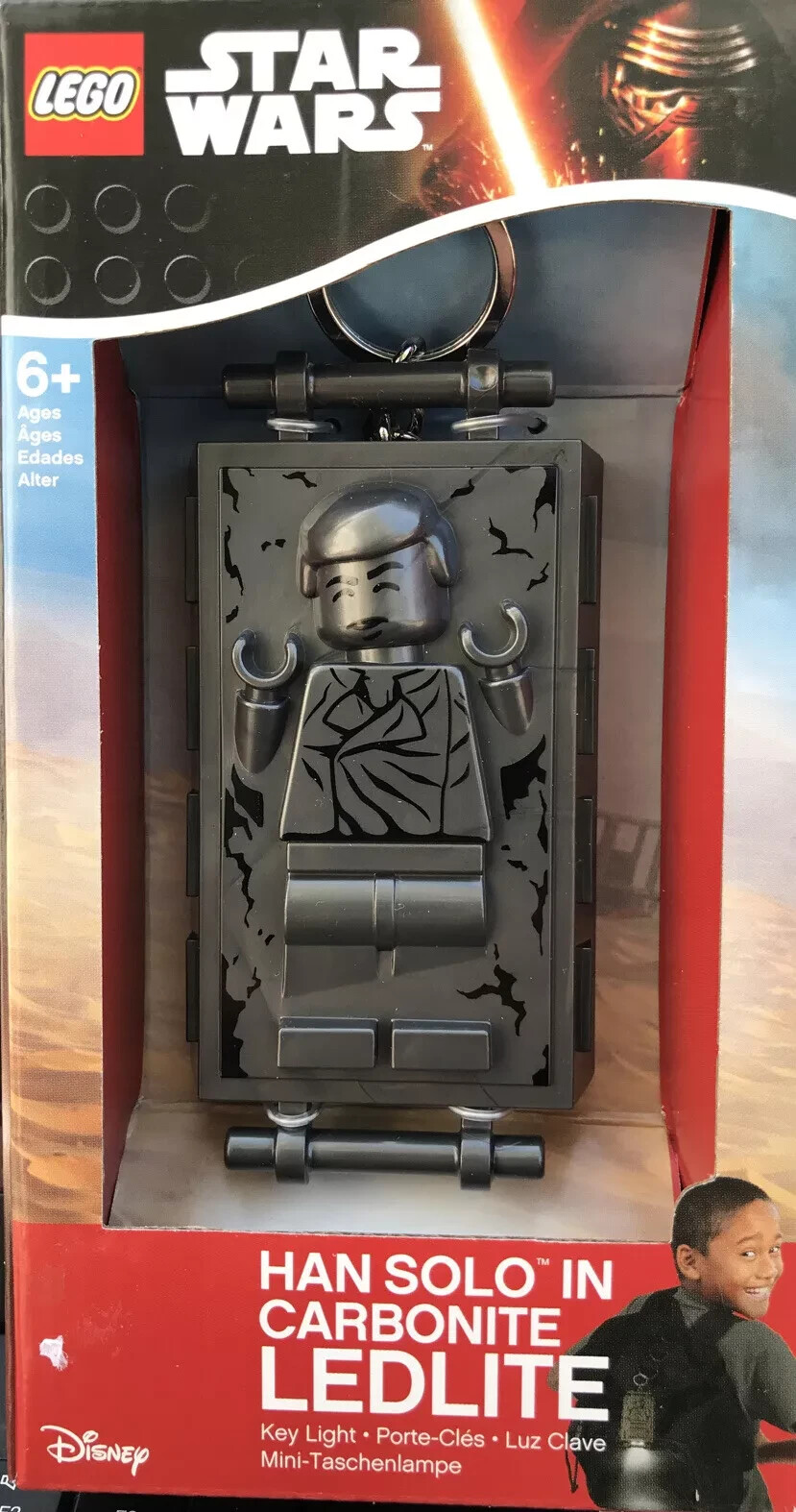 Santoki LEGO Star Wars - Han Solo in Carbonite LED Lite Key Chain | eBay