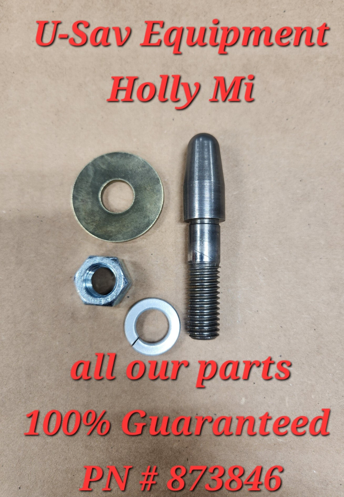 Hobart Mixer HL600-HL662-HL661 HL600C # 873846 Bowl Pin with washers ...